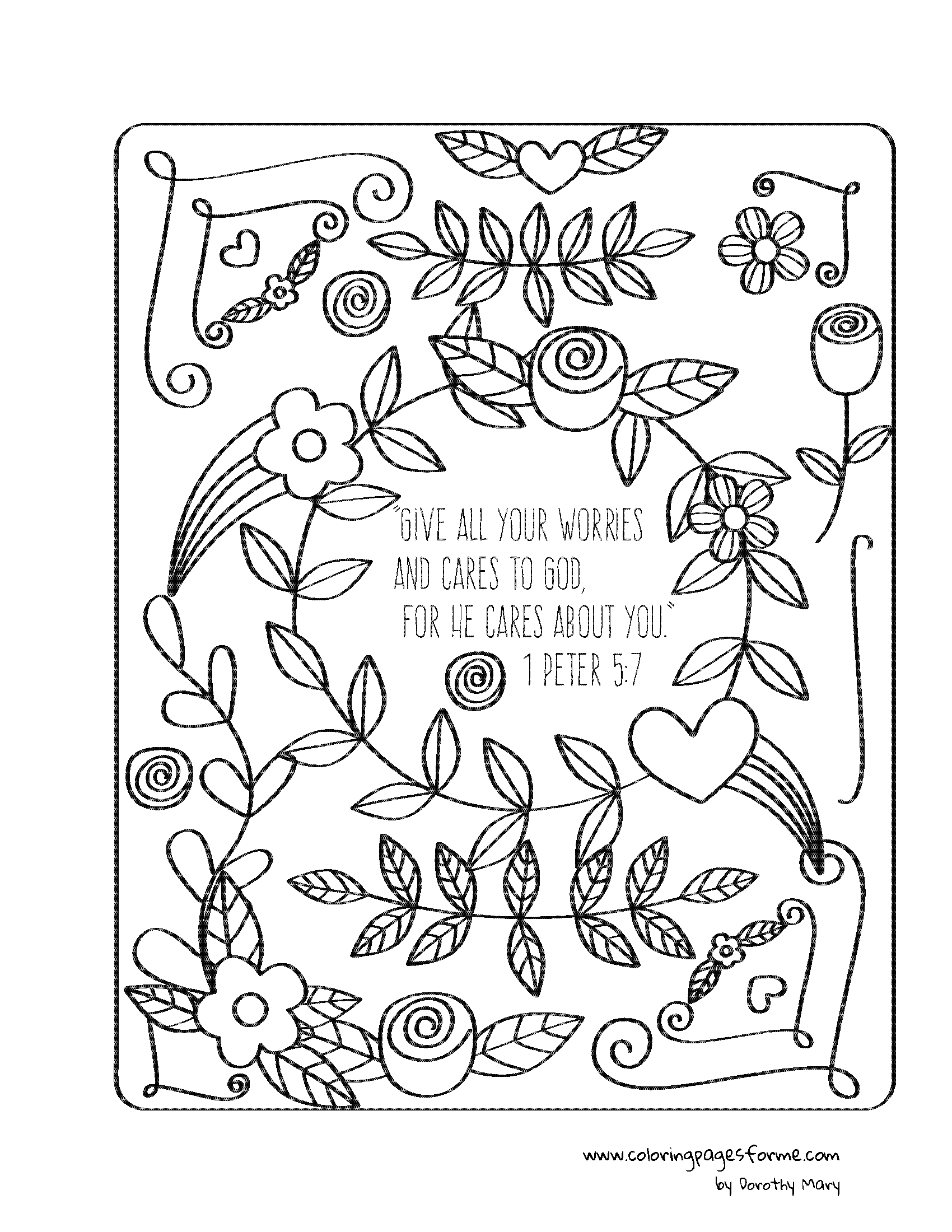 Free And Printable Bible Verses Coloring Pages For Girls Free And Printable Bible Verses Coloring Pages For Girls
