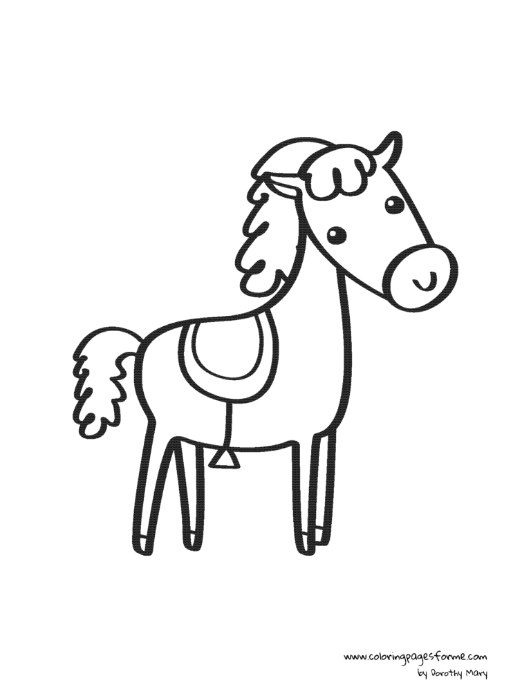 Free and Printable Farm Animals Coloring Pages for Kids