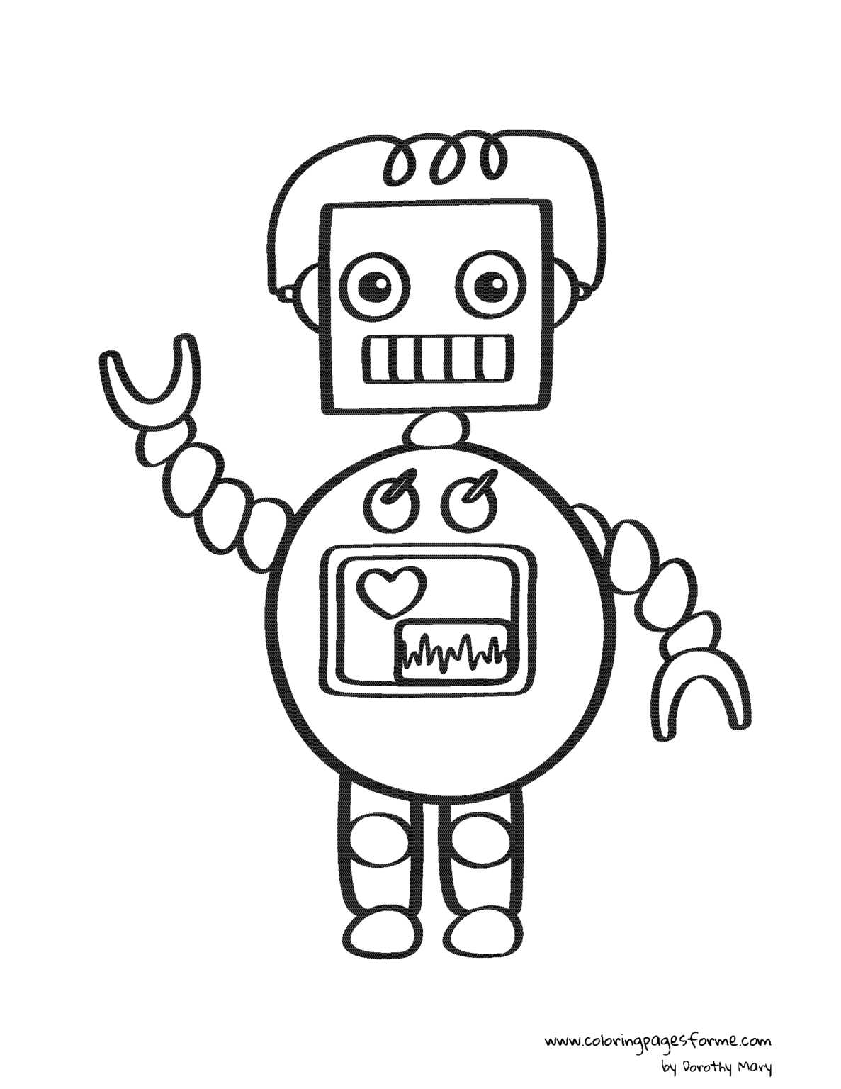 Free and Printable Toys Coloring Pages for Toddlers