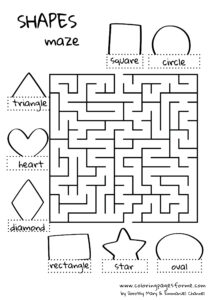 Shapes English Worksheets – Free Printable Learning PDFs