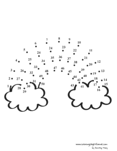 Free and Printable Dot to Dot Coloring Pages for Kids