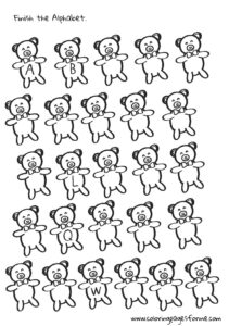 Free and Printable Alphabet Vocabulary Exercises PDF files
