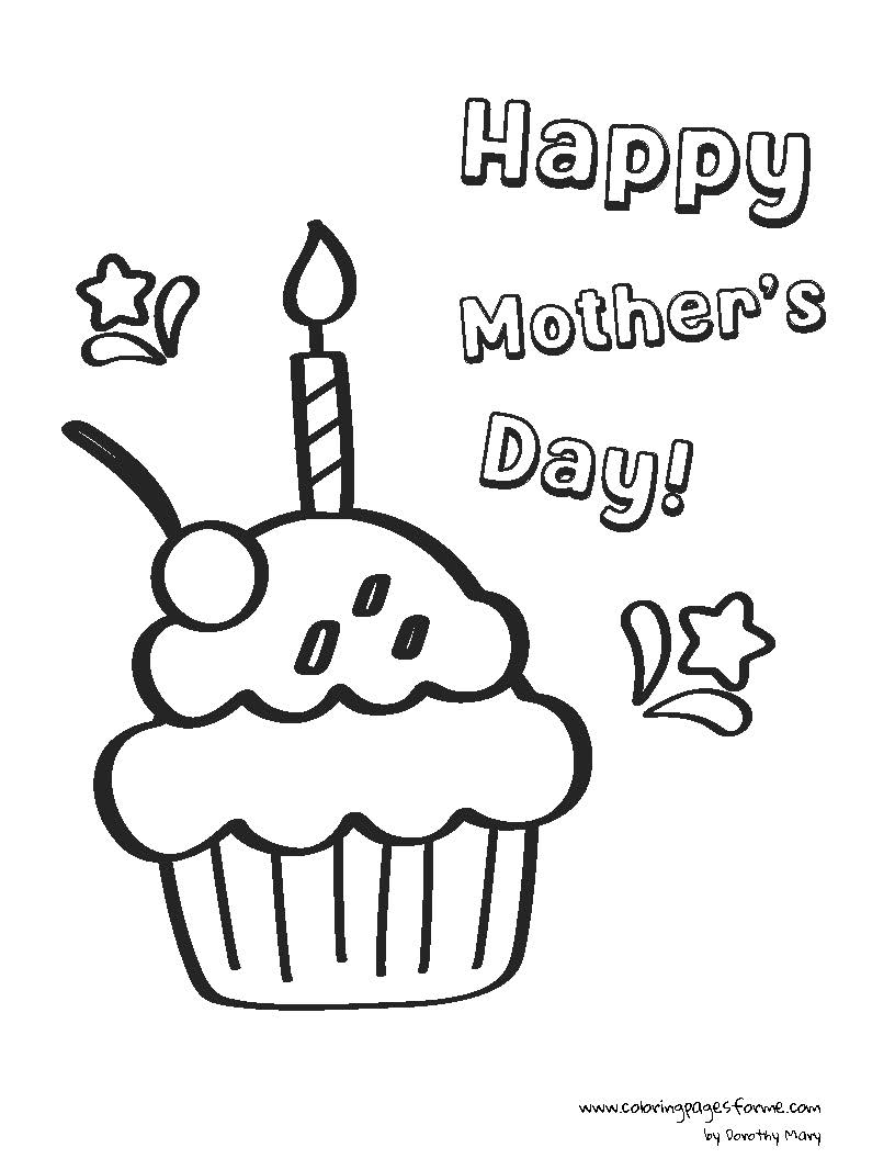 Free and Printable Mother's Day Coloring Pages for Kids